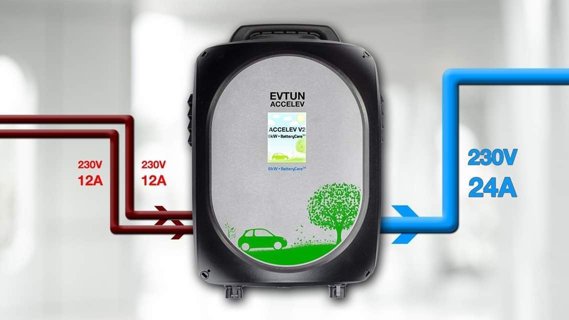 Accelev 6kW V2 - schnelles einphasiges Laden ohne Schieflast