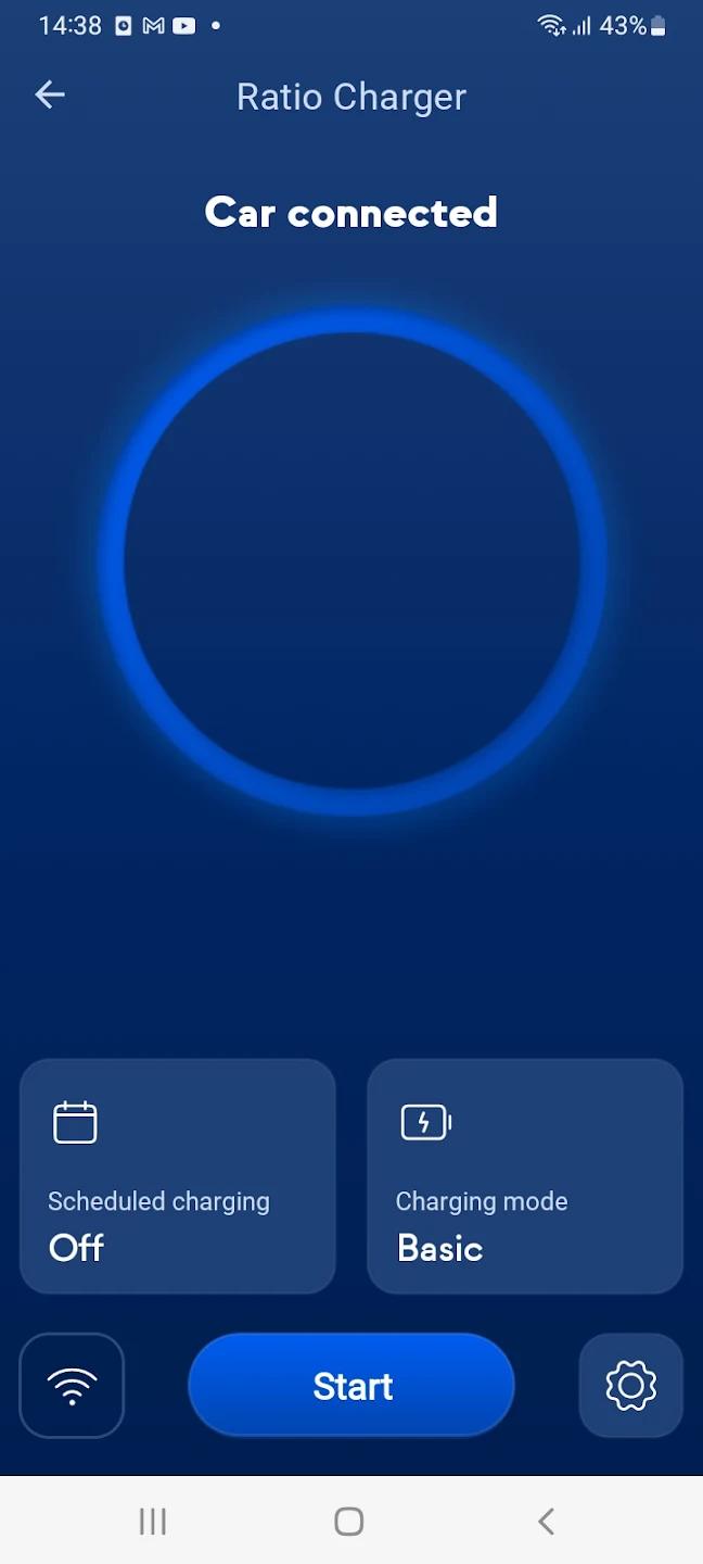 Ratio EV Charging App