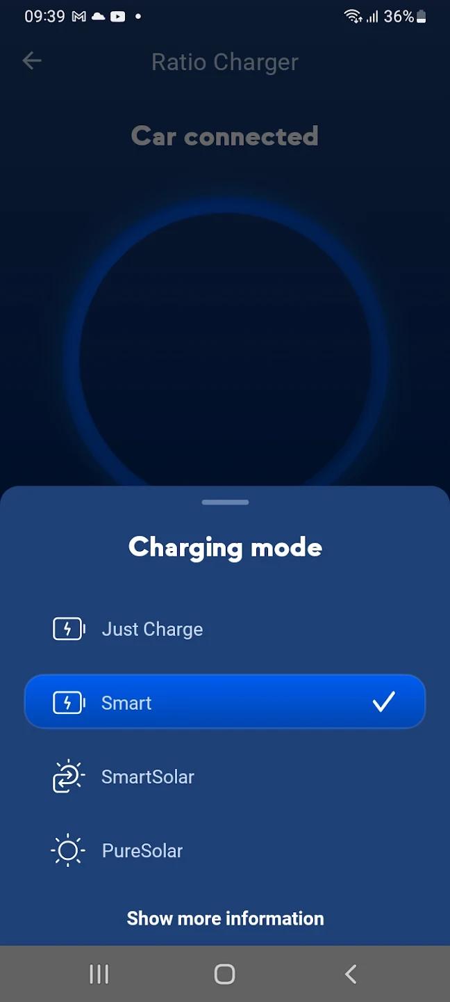 Ratio EV Charging App