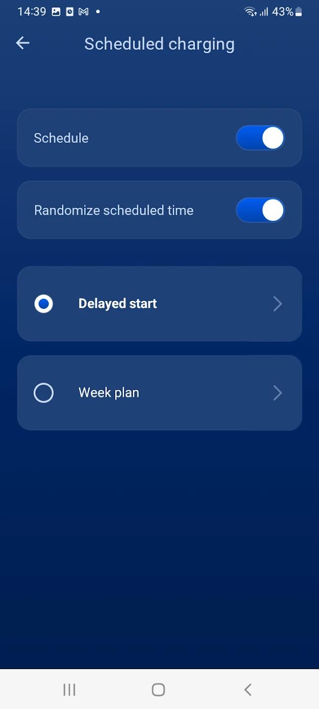 Ratio EV Charging App
