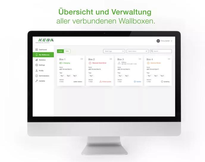KEBA eMobility Portal